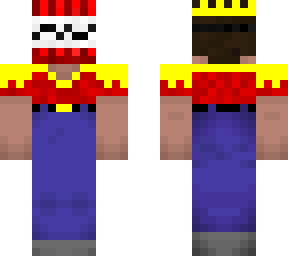 king tnt noob | Minecraft Skin