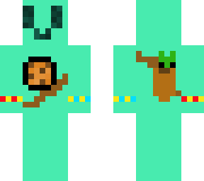 ME But With a Llamaslug on my back | Minecraft Skin