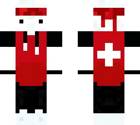 NOX with Swiss Cross | Minecraft Skin