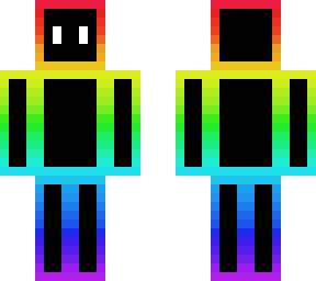 rainbow gamer | Minecraft Skin