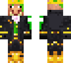 The Emerald King Of Greed | Minecraft Skin