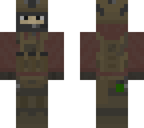 Armed Civilian Operator | Minecraft Skin