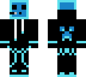Blue Slime Minecraft Wallpaper