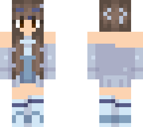 eyes blue like the Atlantic | Minecraft Skin