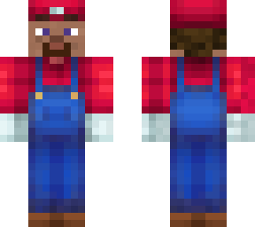 mario steve | Minecraft Skins
