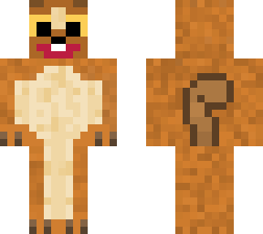 Mort Lemur From Madagascar | Minecraft Skin