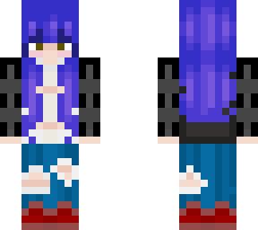 Reign ( skin req by DemonNEZZUKOlover345 ) | Minecraft Skin