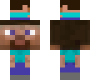 Steve and Broken mini me | Minecraft Skin