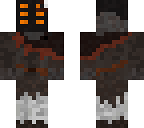 bone ash armour from blood bourn | Minecraft Skin