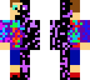 Corrupted player | Minecraft Skin