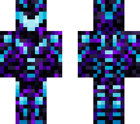 Crying Obsidian Dark Samus | Minecraft Skin