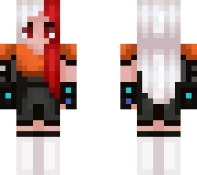 Cyberpunk girl | Minecraft Skin