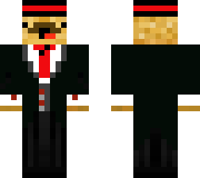 Fancy potato butler | Minecraft Skin
