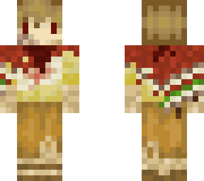 Grian 3rd life red life | Minecraft Skin