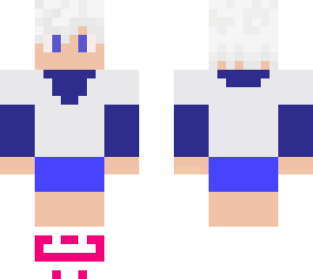 killua hunter x hunter | Minecraft Skin