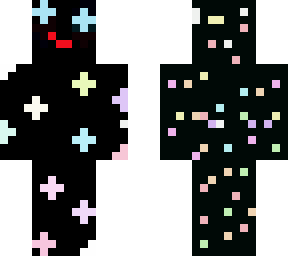 Spooky scary confetti surprise | Minecraft Skin