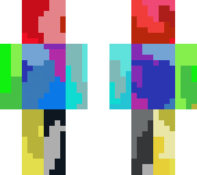 color explosion | Minecraft Skin