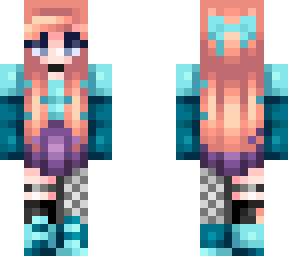 Coral | OC | Minecraft Skin