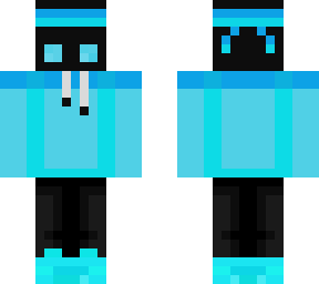 Fixed cyan boy | Minecraft Skin