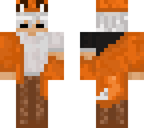 Fox human | Minecraft Skin