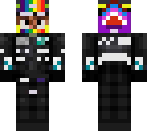Lewis Hamilton Rainbow Helmet | Minecraft Skin