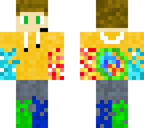 Mage with outer layer | Minecraft Skin