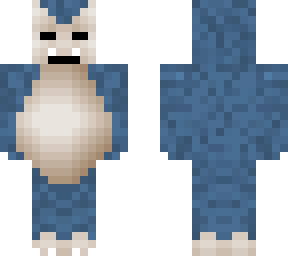 Snorlax from Pokemon | Minecraft Skin