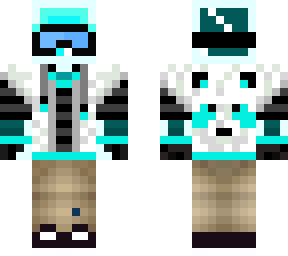 anay ninja gamer idk | Minecraft Skin