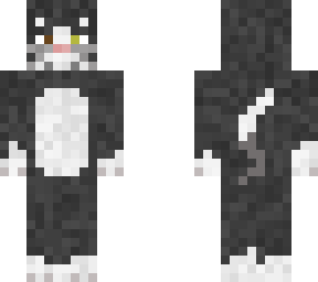 Black cat | Minecraft Skin