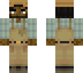 Black Farmer | Minecraft Skin