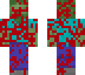 blood zombie | Minecraft Skin