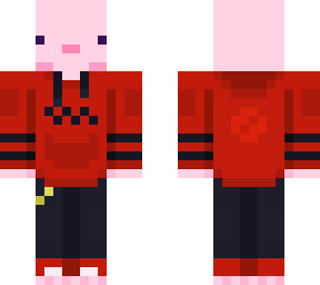 Cute Axolotl v2.0 | Minecraft Skin