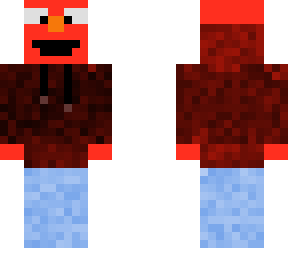 Elmo Speed Man | Minecraft Skin