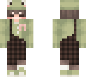 boy with a frog skin | Minecraft Skins