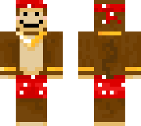 Monke with drip | Minecraft Skin