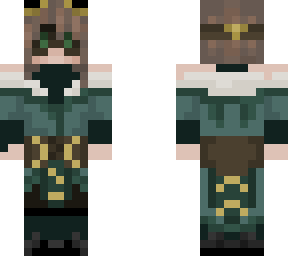 Moss (Great Eared Nightjar) / SkyKingdom Historian | Minecraft Skin