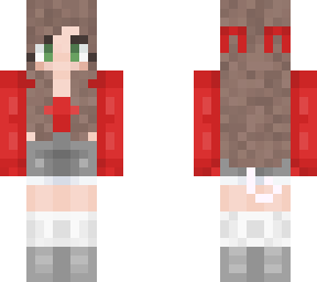 Olivia's Red Outfit | Minecraft Skin