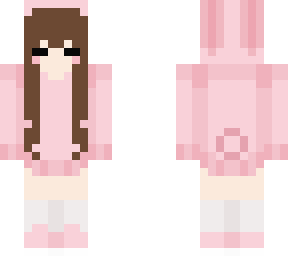 Pink Bunny | Minecraft Skin
