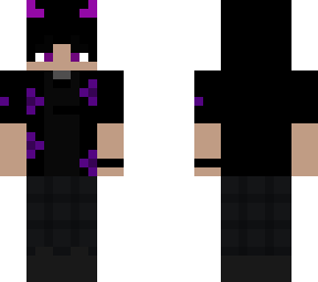 purple horns guys | Minecraft Skin