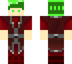 strongestgamer1 as a firebender | Minecraft Skin