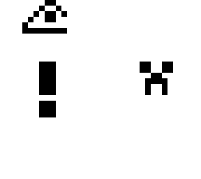 The warning man! | Minecraft Skin