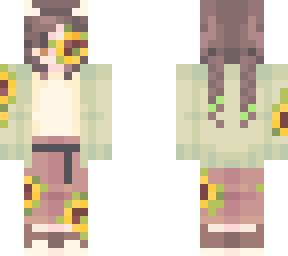 ~Sunflower~ | Minecraft Skin