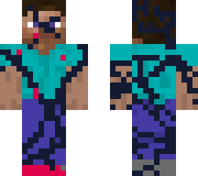 corrupt steve | Minecraft Skins