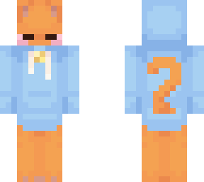 Orange cat | Minecraft Skin