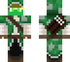 remix of mclofmaee's rangers apprentice full credit to them | Minecraft Skin