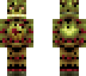 springtrap fnaf | Minecraft Skins