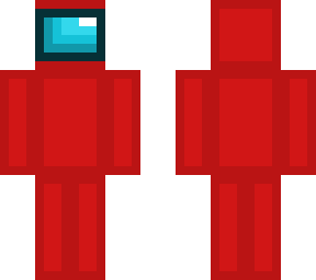 Among Us Red Crewmate | Minecraft Skin
