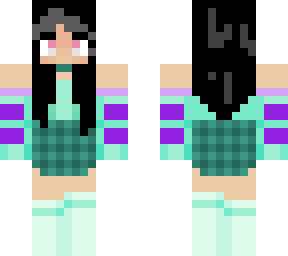 aphmau mixed with kim | Minecraft Skin