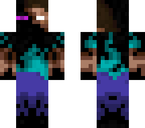 Corrupt Herobrine | Minecraft Skin
