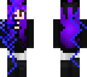 Corrupted Demon Girl (Updated) | Minecraft Skin